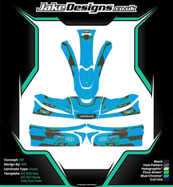 Jake Designs Decal Kit – MGM Chassis – Kart Racing Chassis and Parts ...